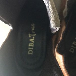 Diba | Shoes | Diba True Two Tone Suede And Leather Bootie 65 | Poshmark